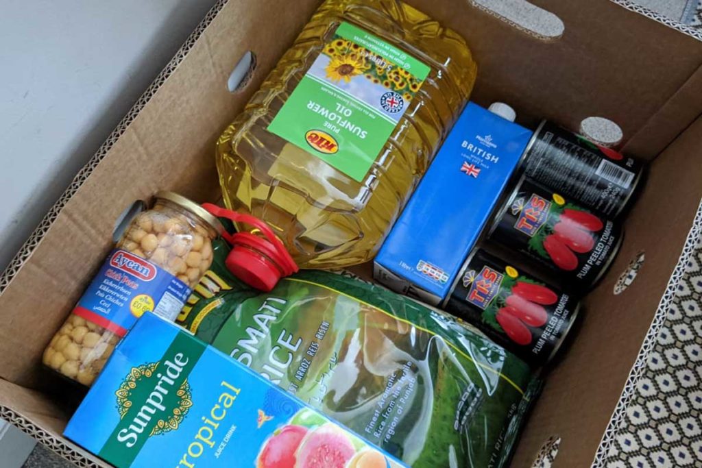 Ramadan Food pack - Higham Hill Muslim Community Trust